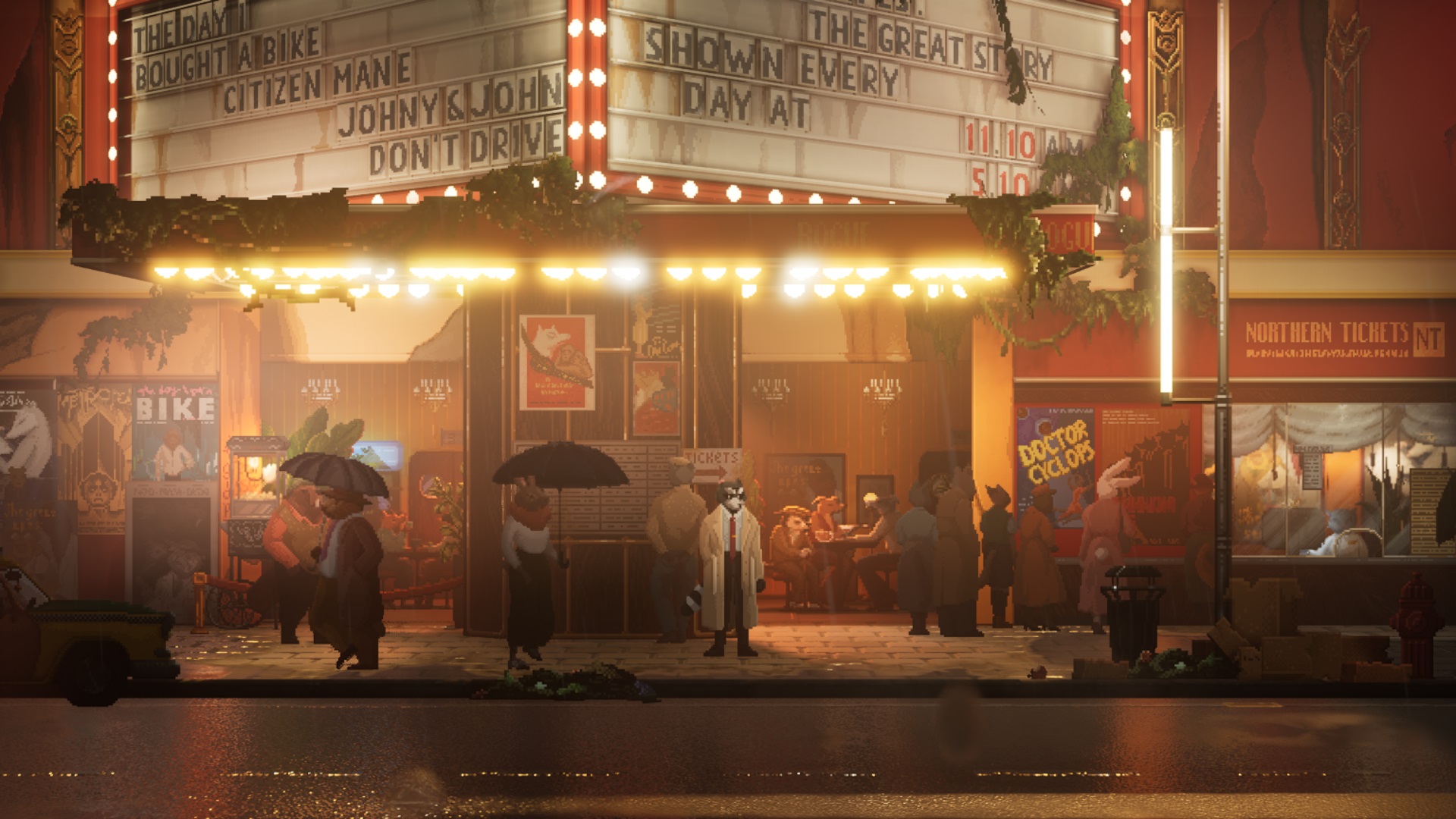 Backbone - Vụ án bí ẩn cho anh chàng người chồn trong thành phố u ám ...