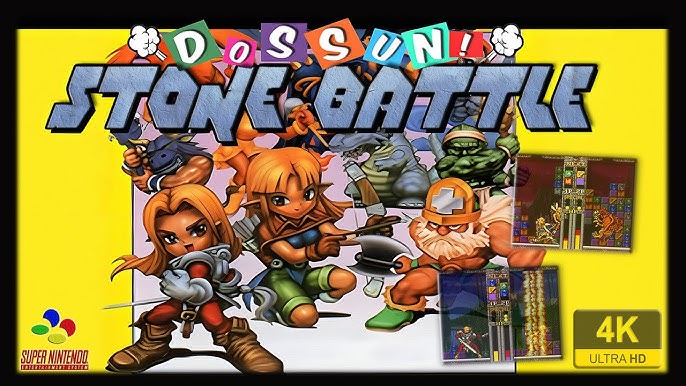 Dossun! Ganseki Battle - Xếp hình đấu kiếm